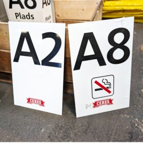 Ceres Park Skilte – P. Olesen genbrug